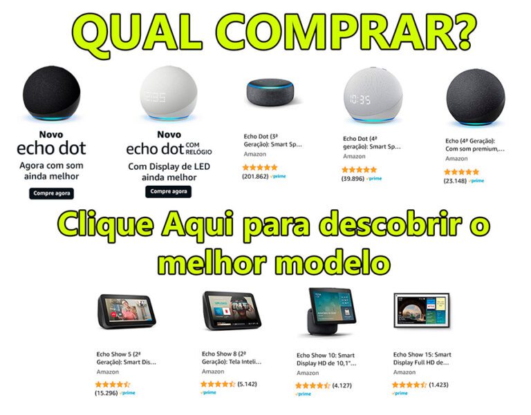 Qual Alexa comprar em 2023, veja diferenças, preços e modelos